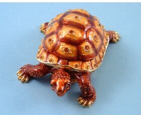 Tortoise Trinket Box, Juliana Treasured Trinkets